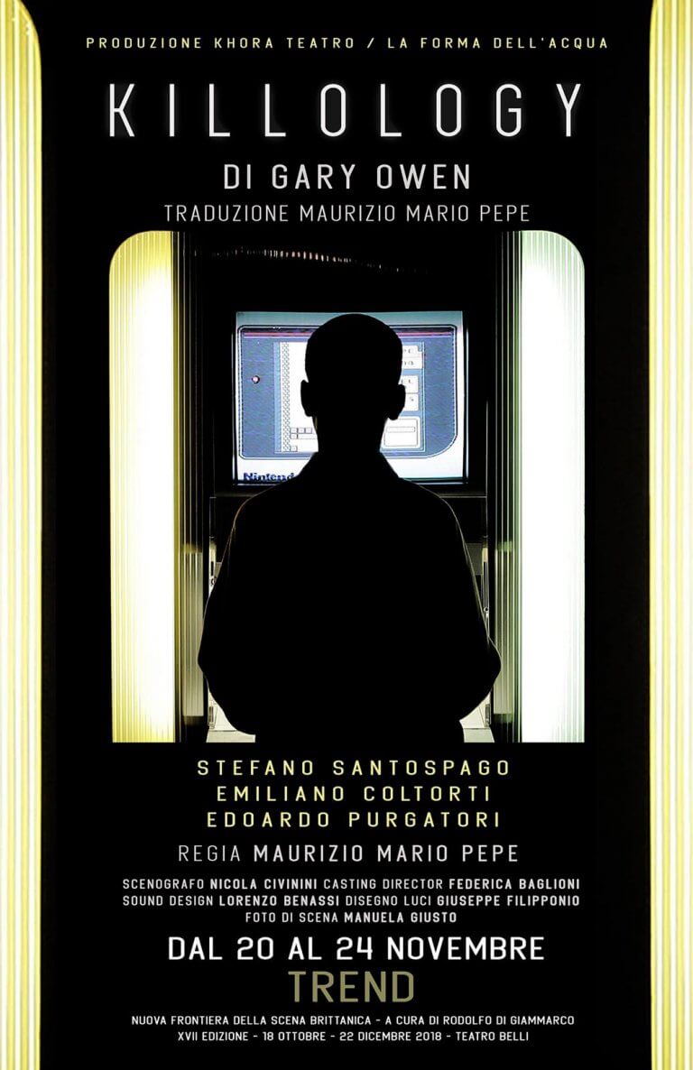 Killology di Gary Owenal teatro Belli di Roma: ecco le date